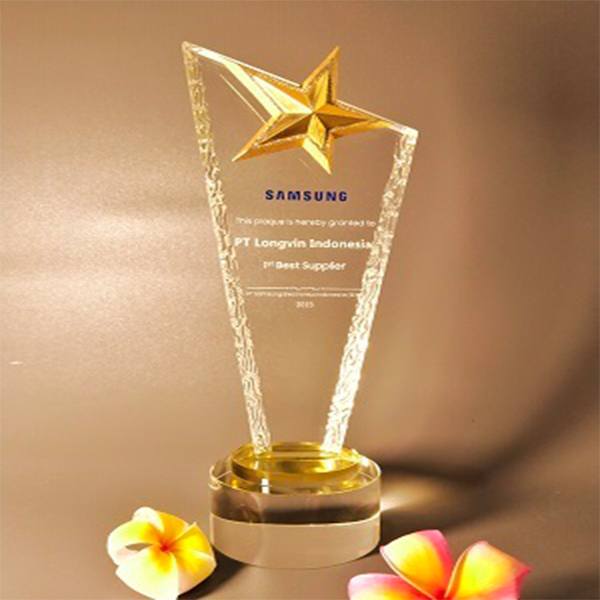 Trophy Crystal 01 - Piala Kristal Mewah Desain Geometris Modern ...